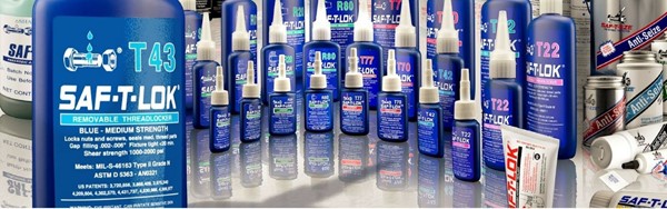 דבקים וחומרי אטימה מבית SAF-T-LOK | זוקו שילובים